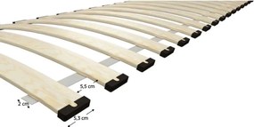 Rolovaný rošt, 100x200 cm, BREZO Kondela 0000414231