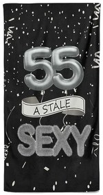 Osuška Stále sexy – černá (věk: 55)