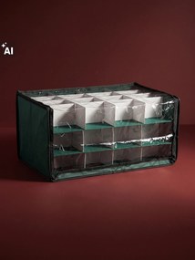 Sinsay - Organizér na vánoční baňky - zelená
