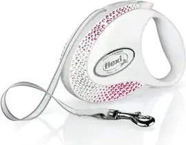 Flexi Glam Composition M pásek 5m Pearl White / Vodítko
