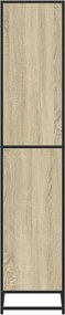 Knihovna dub sonoma 60 x 35 x 170,5 cm kompozitní dřevo 3300851