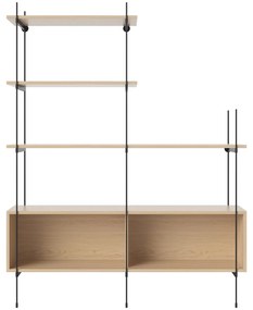 Bolia designové knihovny ROD Shelf 13