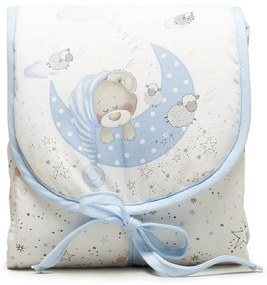 Interbaby Přebalovací pult s cestovní matrací 45x75 Spící medvěd modrý