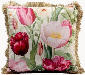 Sametový polštář Tulips