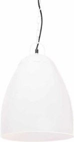 Industriální závěsné svítidlo 25 W bílé kulaté 32 cm E27 320562
