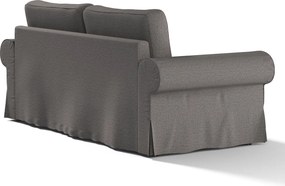 Potah na pohovku IKEA Backabro,  3-místná, rozkládací barva šedá látka pletený vzor