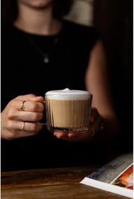 Skleněné šálky v sadě 2 ks na cappuccino 250 ml Livio Duo – Vialli Design