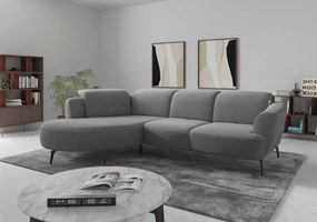 XXXLutz ROHOVÁ SEDAČKA, textil, šedá Sit & More - Sedací soupravy - 000144018523