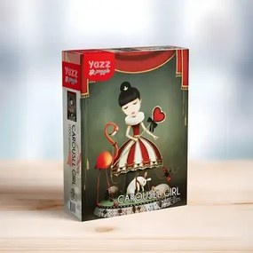 YAZZ Puzzle Dívka od kolotočů / 1000 dílků / 48 x 68 cm