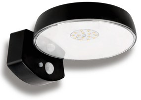 ECOLIGHT Solární fasádní svítidlo LED s pohybovým senzorem
