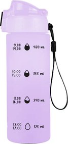 Oxybag OXY CLiCK PASTELINi - láhev na pití 600 ml, fialová