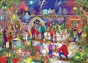 GIBSONS Puzzle Limitovaná vánoční edice Kouzelné Vánoce / 1000 dílků /