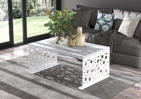 ADRK Furniture Konferenční stolek RINA 100x60 CT-RIN-W-BE
