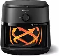 Philips NA130/00 černá / Horkovzdušná fritéza / 2750 W / objem 6.2 l