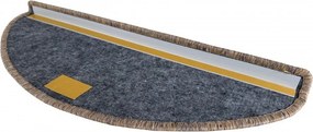 Vopi Nášlapy na schody Nature NEW přírodní půlkruh, samolepící - 24x65 půlkruh (rozměr včetně ohybu)