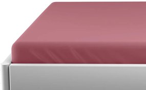 Jersey prostěradlo do dětské postýlky starorůžové 70 x 140 cm
