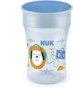 Dětský hrníček Magic NUK 360° s víčkem light blue