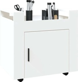 vidaXL Kancelářský kontejner 60x45x60 cm kompozitní dřevo [816615] Barva: Betonová šedá