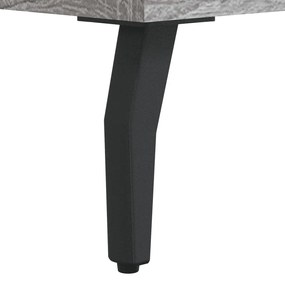 Konferenční stolky 2 ks šedé sonoma 50x50x40cm kompozitní dřevo - Default Title