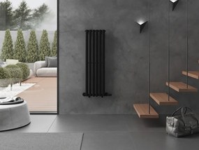 Mexen Oregon dekorativní radiátor 1200 x 360 mm, 417 W, černý - W202-1200-350-00-70