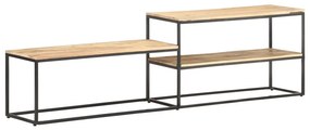 TV stolek 180 x 30 x 50 cm hrubé mangovníkové dřevo 321620