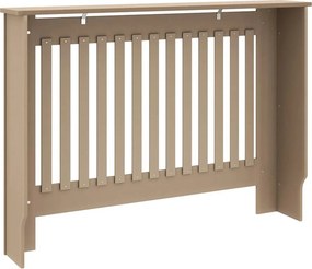 vidaXL Kryt radiátoru 112 x 19 x 81,5 cm Kompozitní dřevo [288175] Barva: kouřový dub