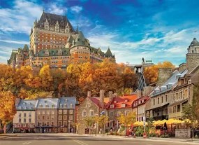 EUROGRAPHICS Puzzle Quartier Petit Champlain / 1000 dílků / 68 × 48 cm