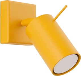 Sollux Lighting Nástěnné svítidlo RING žluté