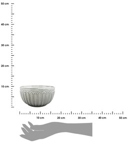 Keramická miska Grau 1400 ml šedá