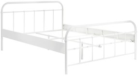 OnaDnes -20% Bílá kovová postel Vipack Boston 140 x 200 cm