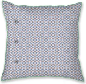 Pip Studio polštář Matata Blue 53x53cm, modrý (Dekorační polštář s výplní)