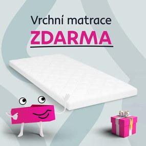 Elektrická polohovací postel, boxspring, šedá, 120x200, GERONA NEW