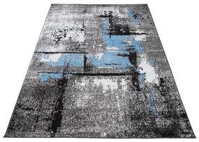 Kusový koberec PP Jonor šedomodrý 200x200cm