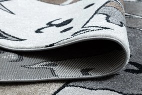 Dywany Łuszczów, Dětský kusový koberec Fun Gatti Cats multi, 200x290, šedá, dětský pokoj