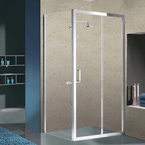 BPS-koupelny Obdélníkový sprchový kout HYD-OK103B 110x80 chrom/transparent + vanička HYD-OSV-SXL03D bílá