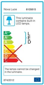 Stropní svítidlo LED se stmíváním Albi 41 světlá šedá