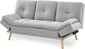 Trojmístná pohovka, šedá, látka, ASB-4720 GREY2 Šedá