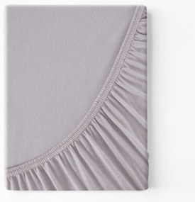 JERSEY PROSTĚRADLO 200X220 CM, VÝŠKA 30 CM SVĚTLEŠEDÉ