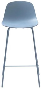 Whitby barová židle světle modrá