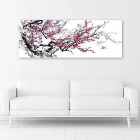 Gario Obraz na plátně Japonské třešňové květy Rozměry: 90 x 30 cm