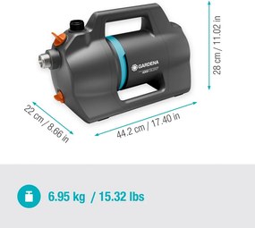 Zahradní čerpadlo Gardena 4200 Silent - sada