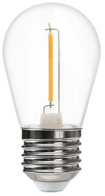 Eko-Light Dekorační LED žárovka E27 teplá 2700k 1w 59 lm