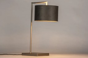 Stolní lampa Pallas Grey and Silver
