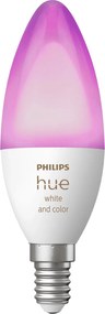 Philips Hue Smart žárovka White&Color Ambiance E14 C39 5,3W 470lm 2000-6500K
