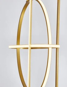 LED lustr Arte 52 zlaté