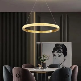 Toolight Závěsné designové osvětlení CRYSTAL LED APP1510-CP GOLD