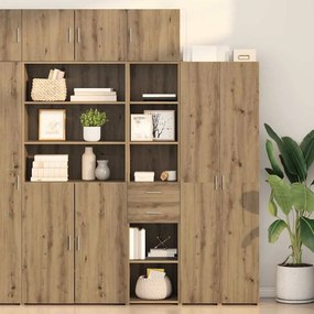 Vysoký bufet Artisanový dub 40 x 42,5 x 185 cm Kompozitní dřevo 3402636