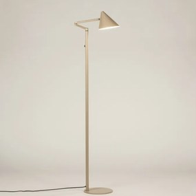 Stojací designová lampa Florentia Taupe