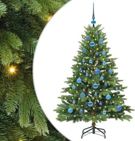 Umělý vánoční stromeček s stojanem Zelená 150 cm PE a PVC 3397543