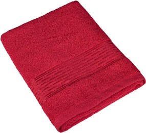 Bellatex Froté ručník a osuška kolekce Proužek Červená 50x100 cm